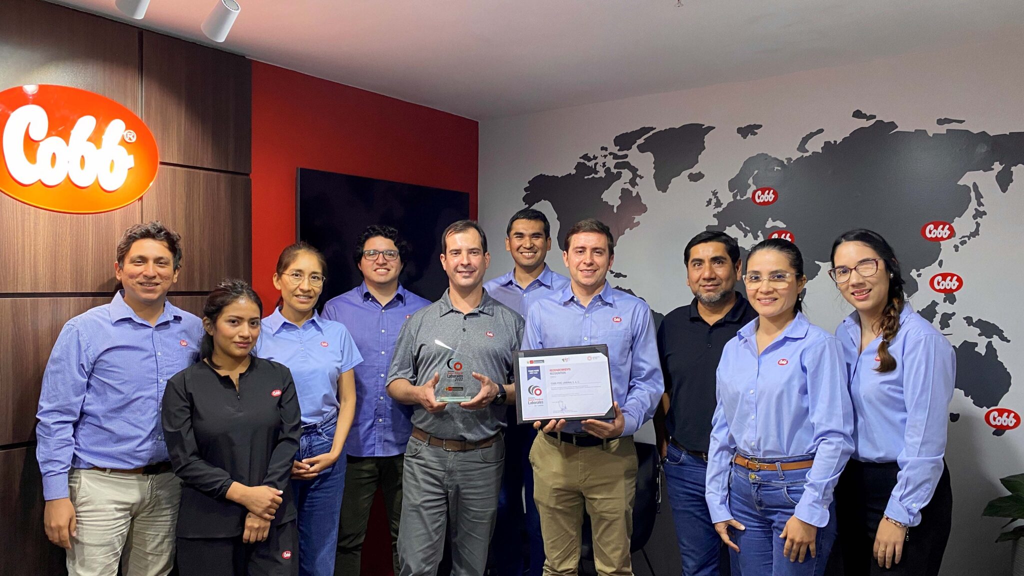 Cobb–Vantress Perú recibe premio por buenas prácticas laborales ...