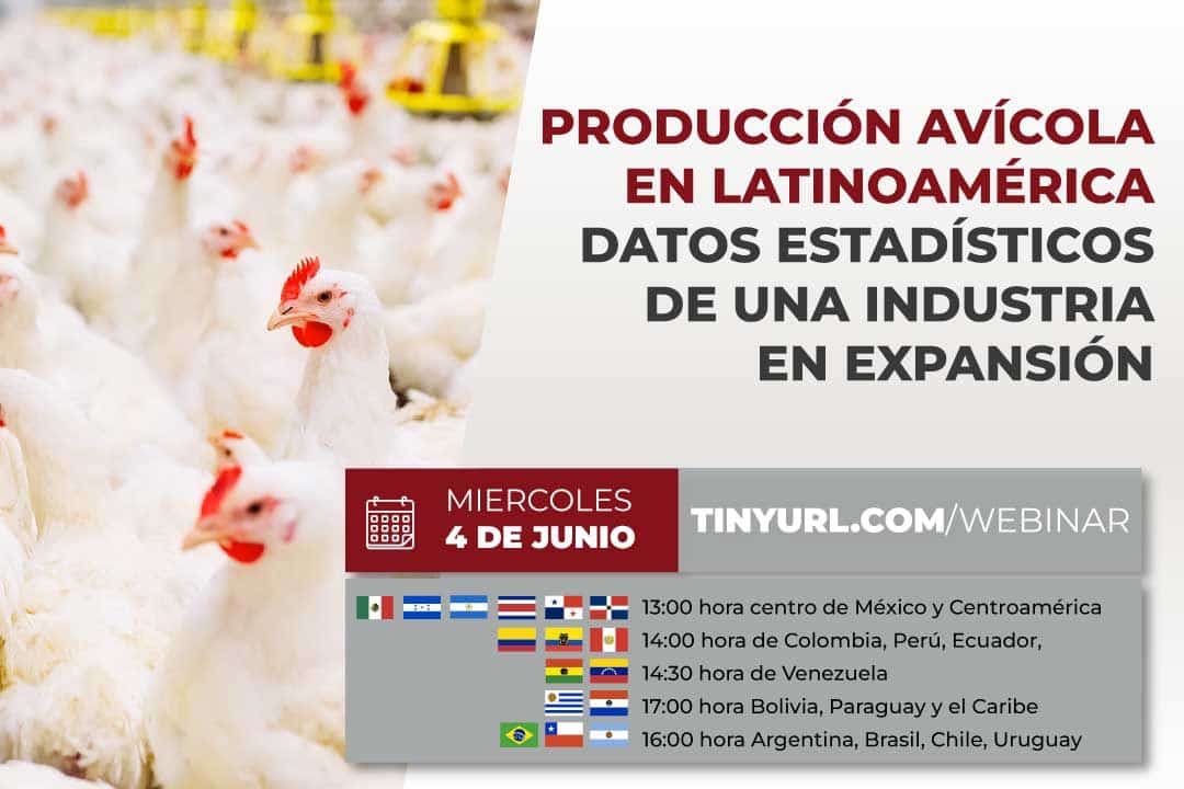 Webinar sobre “Producción avícola en Latinoamérica” - Catedra Latam